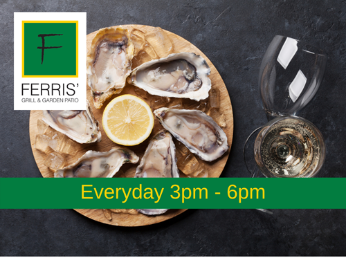 Happy Hour at our Ferris' Restaurants in Victoria, BC